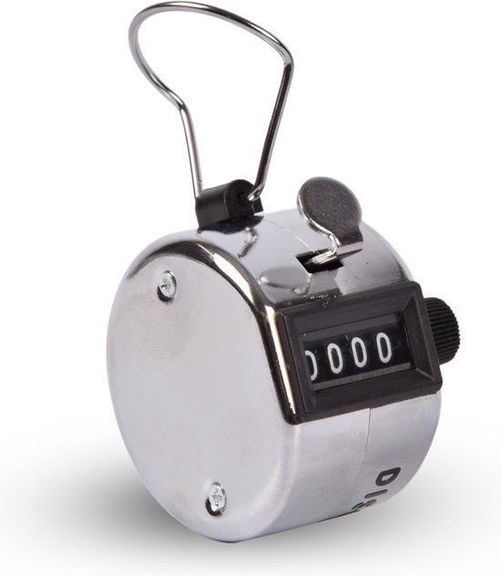 Set van 4 Handtellers voor Sport en Fitness - Lichtgewicht Klik Teller ...