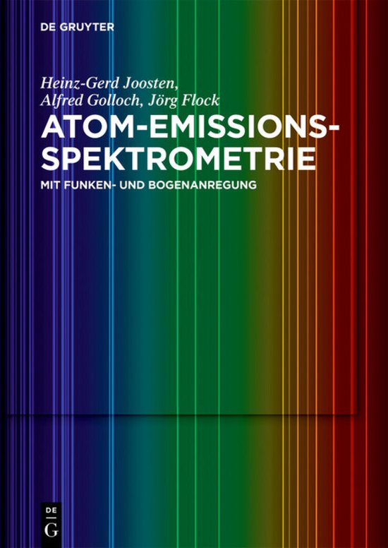 Atom-Emissions-Spektrometrie | 9783110523973 | Alfred Golloch | Boeken ...