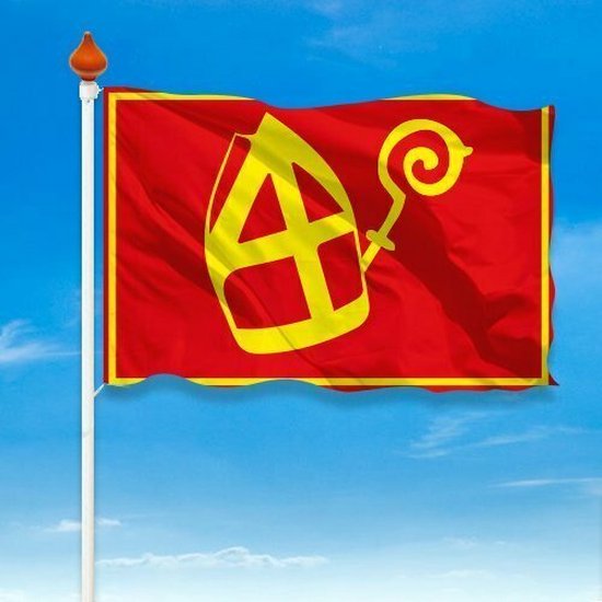 VlagDirect - Sinterklaas vlag - 5 december vlag - 90 x 150 cm. | bol