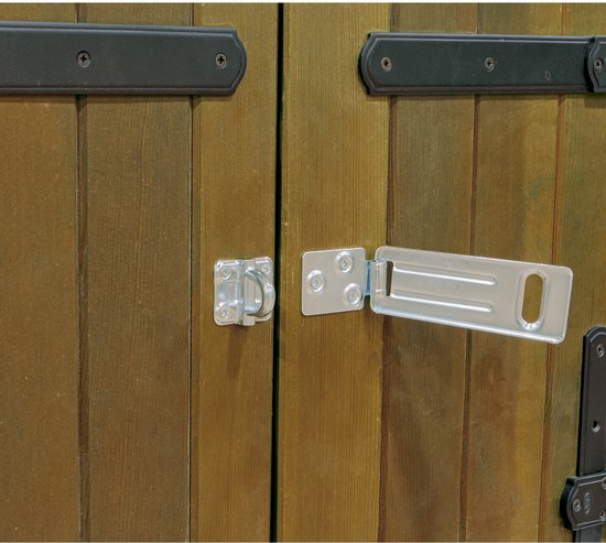 AMIG Overvalsluiting/kistoverval - 2x - voor hangsloten - 118 x 45mm ...