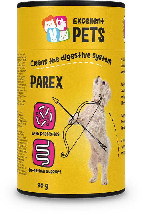 Doggy Parex supplementen – 90g - Dierenvoeding – Honden medicatie ...