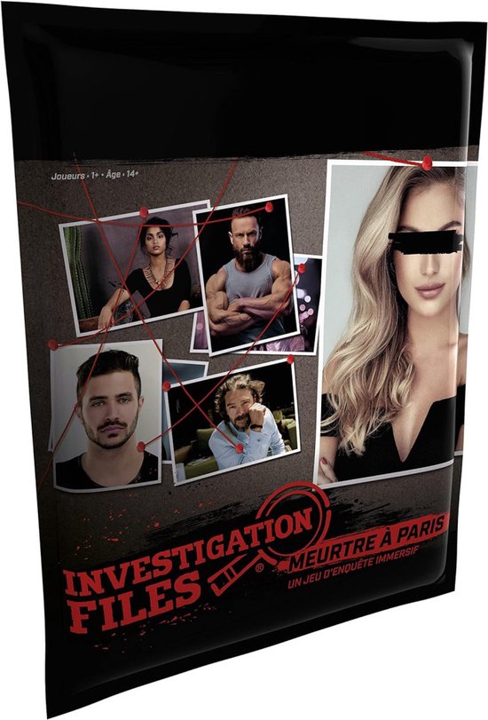 Investigation Files: Meurtre à Paris - Franse uitvoering in zak | Games ...
