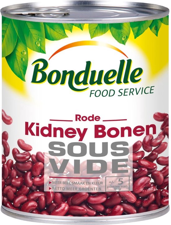 Bonduelle Rode kidneybonen 6 blikken x 620 gram | bol