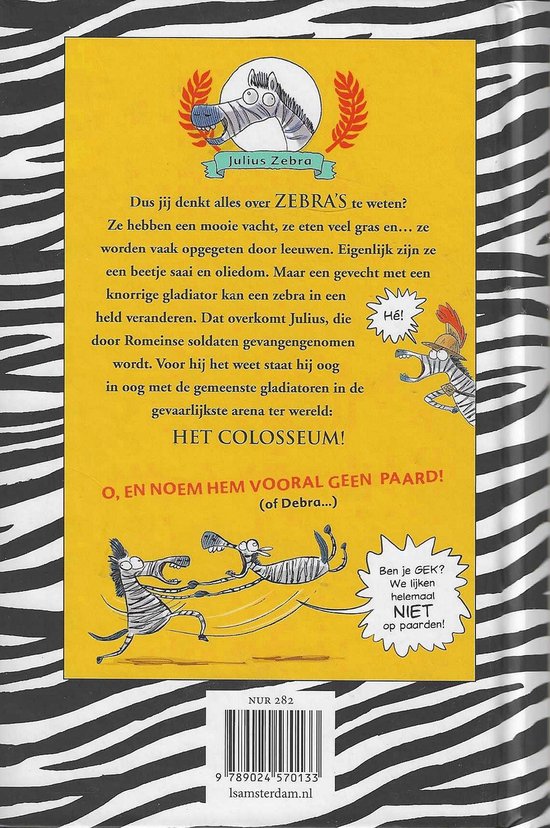 Julius Zebra 1 - Rollebollen met de Romeinen, Gary Northfield ...