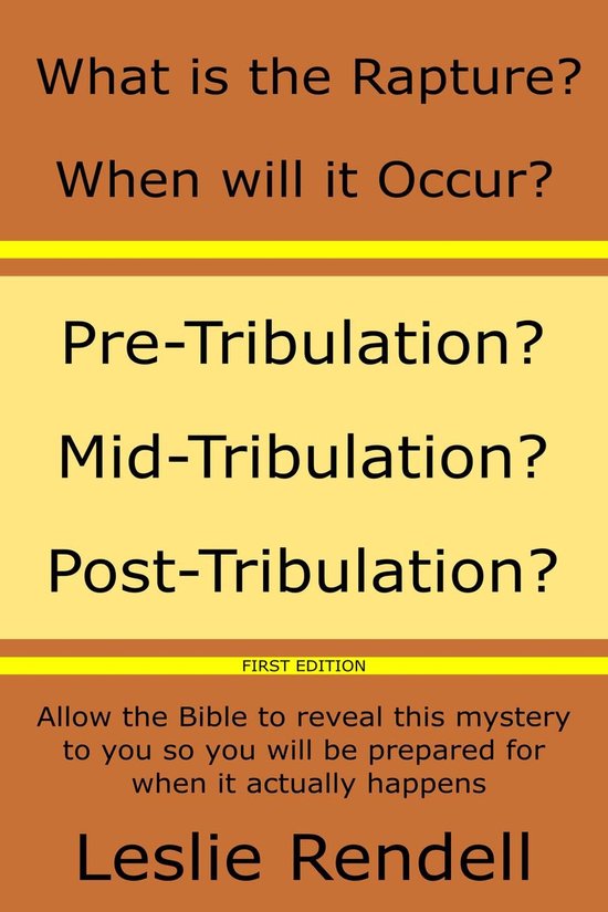 Bible Studies 13 - What Is The Rapture (ebook), Leslie Rendell ...