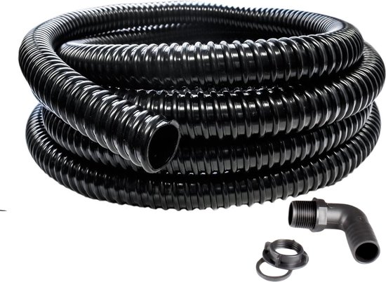Regenton overloop set 25 meter - Overflow - Flexibele waterleiding ...