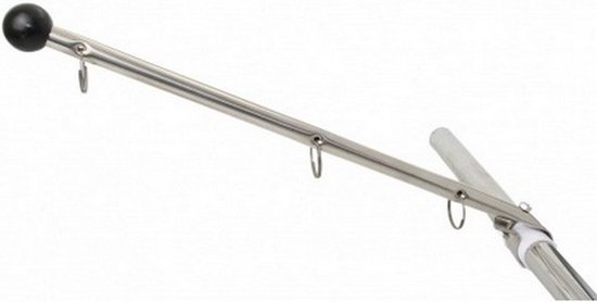 BREG - Vlaggenstok voor aan de reling - RVS | bol