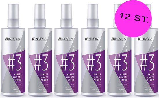 Indola Finish Smooth Serum - 12x200ml | bol