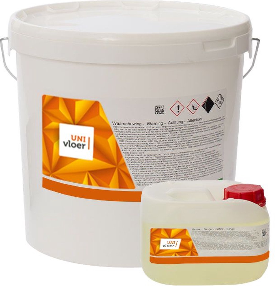 Univloer- Compleet pakket Epoxy Coating- RAL 7040- 100m2 | bol