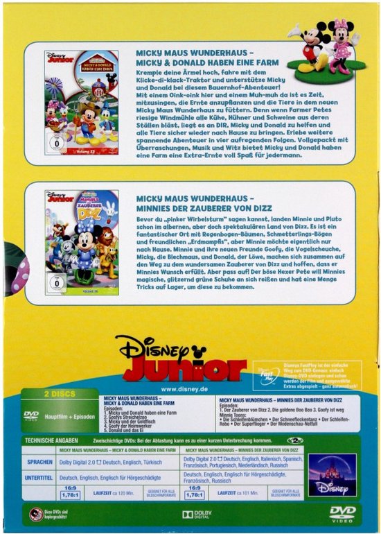 Micky Mouse Wunderhaus (Dvd), Tress MacNeille | Dvd's | bol