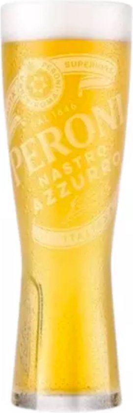 Peroni | Bierglas | 25cl | 6 stuks | bol