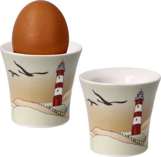 Goebel - Scandic Home | Eierdopjes Lighthouse - 2 stuks | Porselein ...