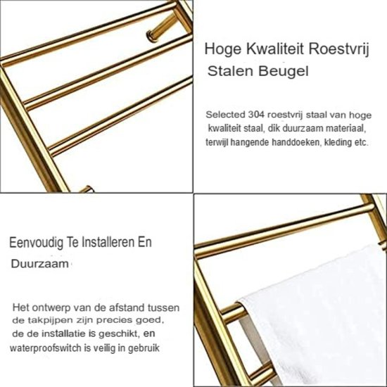 Handdoekrek Radiator - Droogrek Radiator - Handdoekhouder Radiator ...