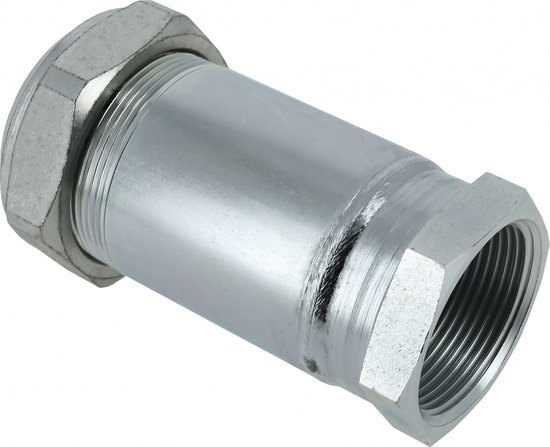 Bonfix Staalverzinkte knelfitting - Overgangskoppeling - dikwandig D107SP - knel... | bol
