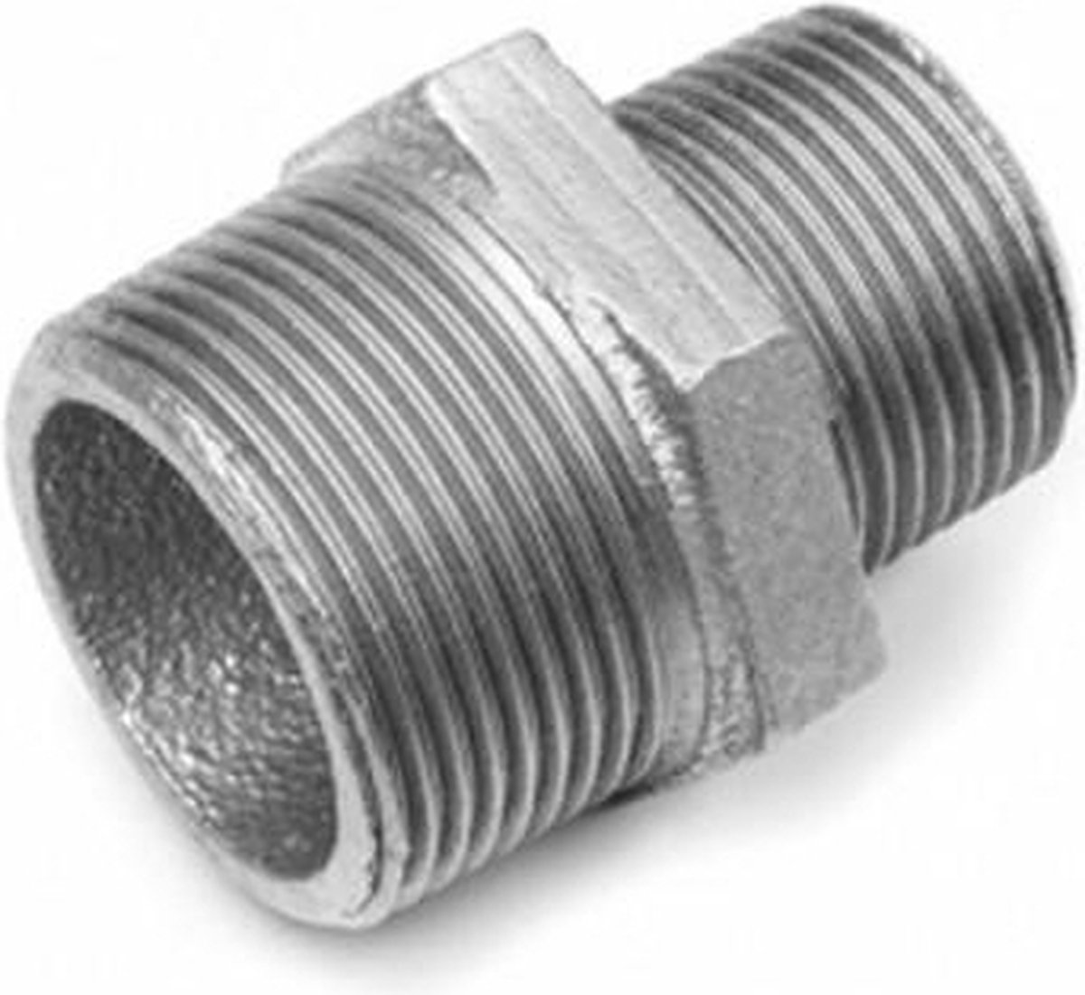 Verloopnippel Nr.245 Gegalvaniseerd 1-1/2” x 1-1/4” | bol