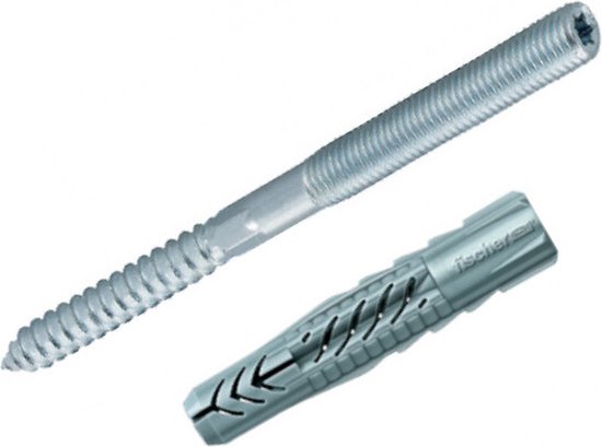 Universele pluggen met schroef UX / spec. 1 Fischer M8xL80mm 4st | bol