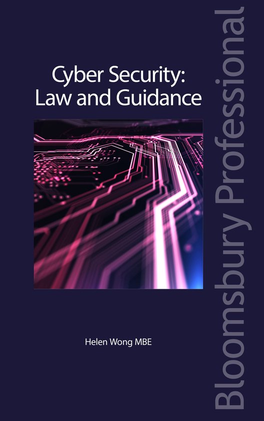 Cyber Security: Law and Guidance, Helen Wong Mbe | 9781526505866 | Boeken | bol