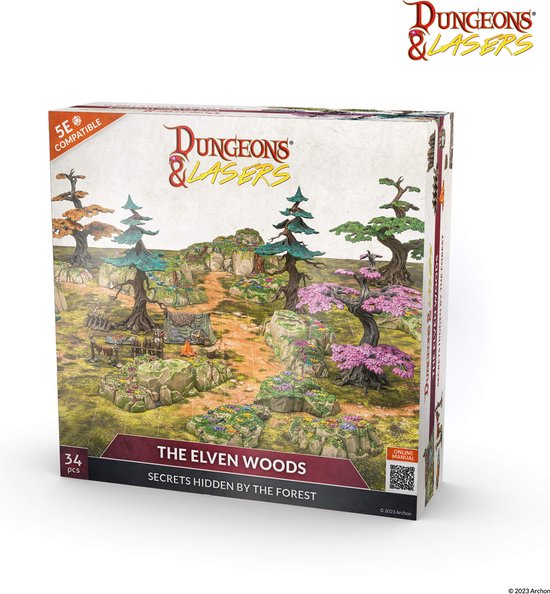 Dungeons and Lasers - THE ELVEN WOODS - RPG Terrein - Roleplaying Games ...