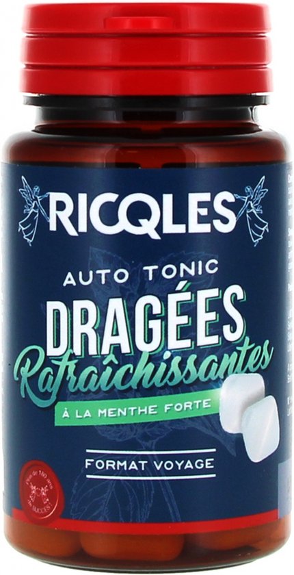 Ricqlès Auto Tonic Verfrissend Sterk Mint Dragees 73 g | bol