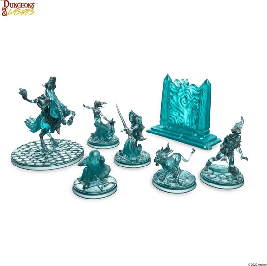 Dungeons and Lasers - GHOSTS MINIATURE PACK - RPG Terrein - Roleplaying ...