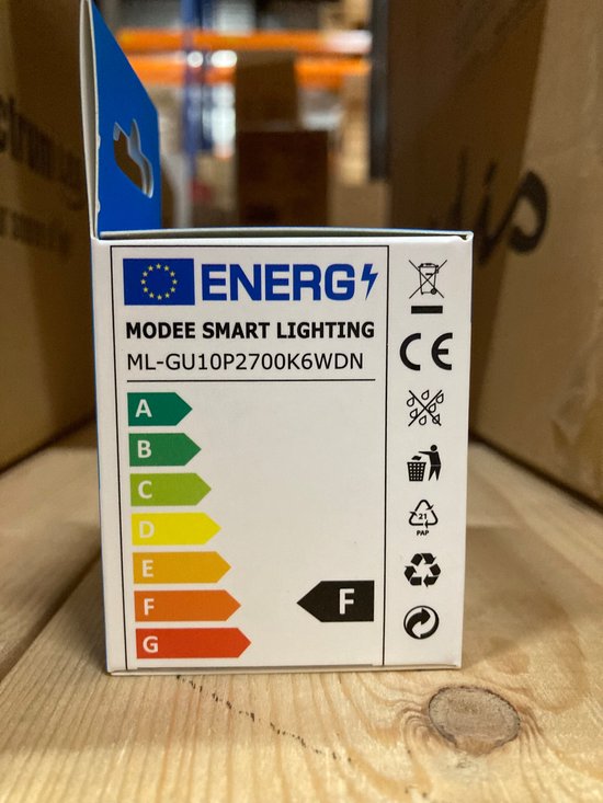 Modee Lighting Voordeelpak 10 Stuks Led Spot Gu10 Fitting 6w