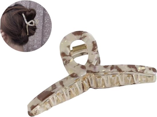 Dames haarklep Groot- Haaraccessoires haarklemmen- Hairclaw clips ...