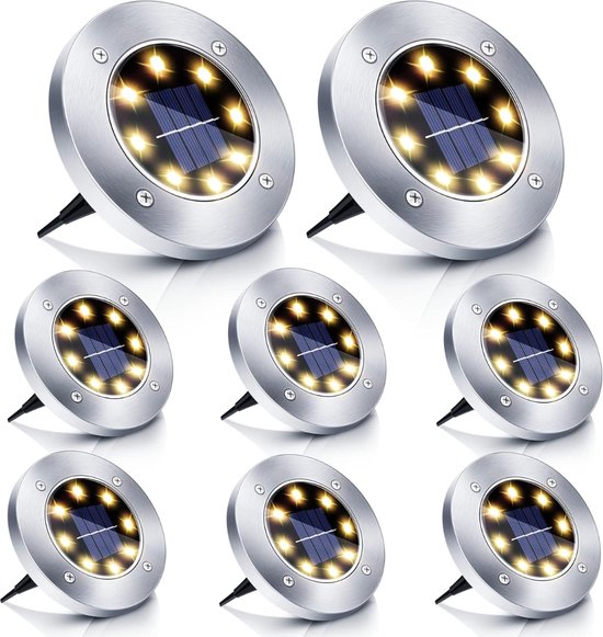 Solar Tuinverlichting Grondspots - Solar Tuinverlichting Zonne Energie ...