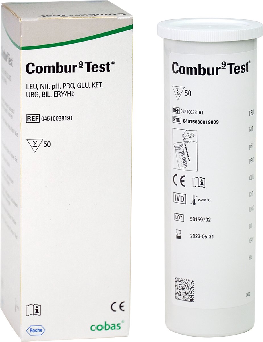 Combur 9 Test Strips | bol
