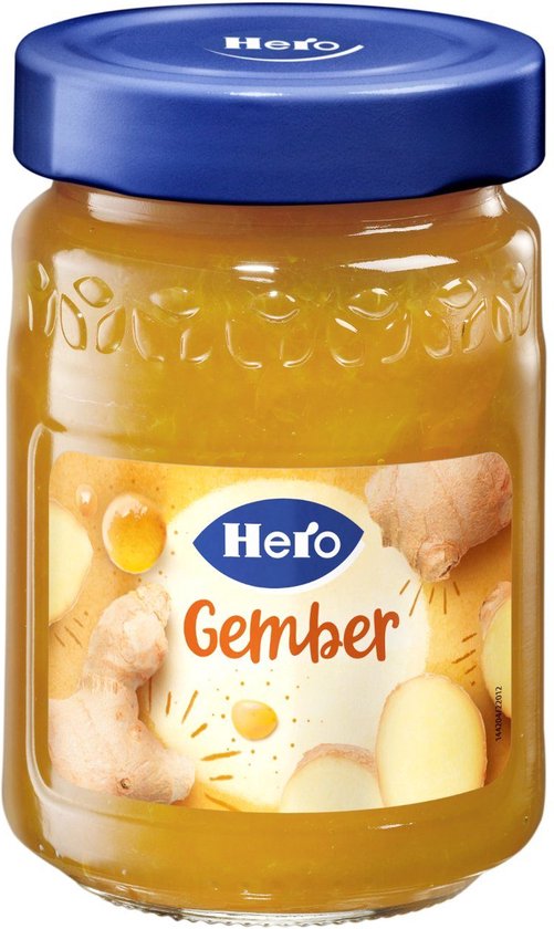 Hero Fruitspread Gember - Broodbeleg - Jam - 6 potten à 350g | bol