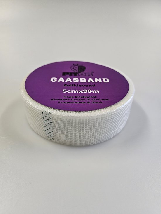 Gaasband 5cm x 90m x 10 stuks (PITOR®) | bol