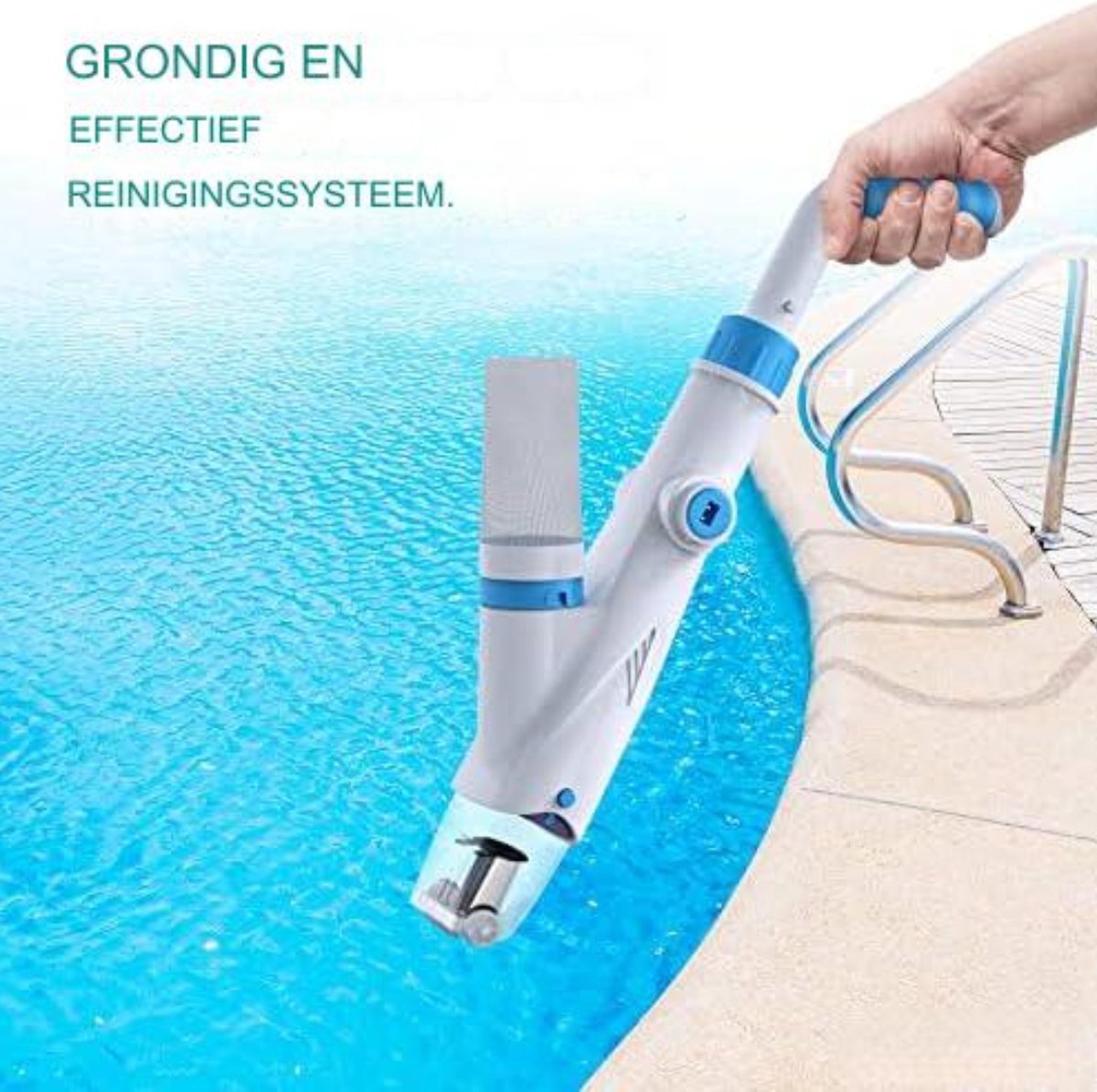Bodemzuiger - Bodemzuiger zwembad - Zwembadstofzuiger elektrisch ...