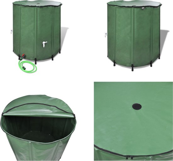 vidaXL Regenton inklapbaar 750 L - Watertank - Watertanks - Regenton ...