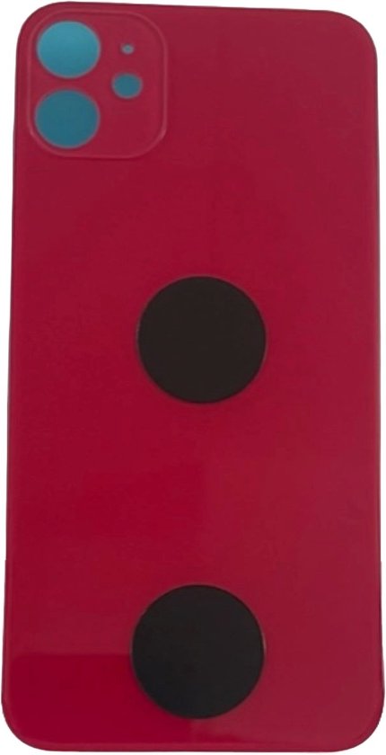 iPhone 11 achterkant glas rood | bol