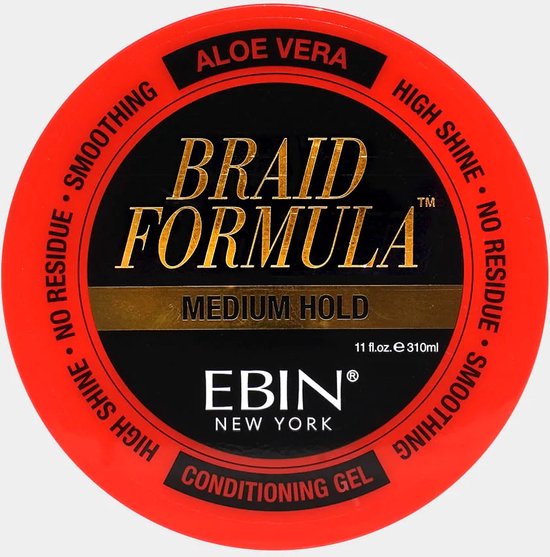 EBIN Braid Formula Conditioning Gel Medium Hold 310ml | bol