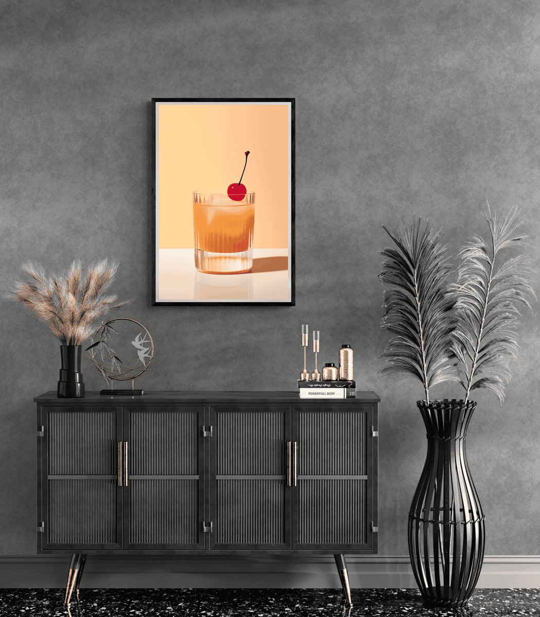 Whiskey Sour Poster | Cocktail Poster | Stadposter | Poster Drank ...