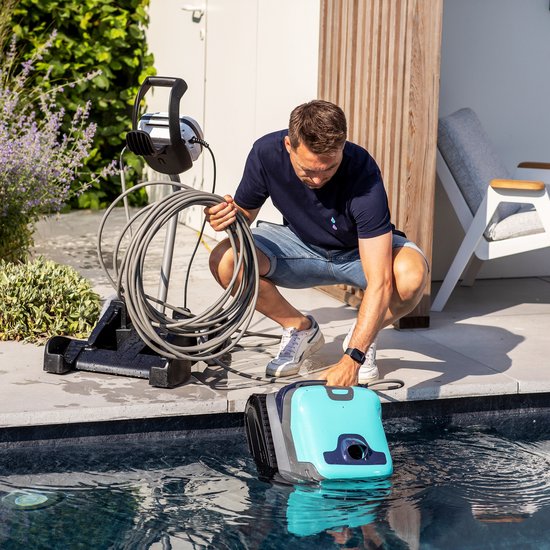 Blue+ ROB-I 3 IQ - Zwembadrobot 12x6 - zwembadstofzuiger -3 jaar ...