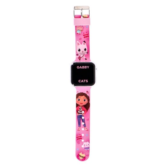 Accutime - LED Watch Gabby's Dollhouse - Kinderhorloge Met LED Display ...