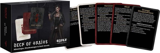 KULT: Divinity Lost - Deck of Traits - Roleplaying Game - Engelstalig ...