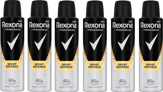 Rexona Sport Defence Deo Spray - 6 x 150 ml | bol
