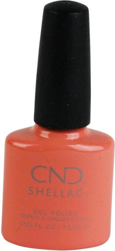 Voordeelverpakking 3 X CND Shellac Salmon Run (7,3 ml) | bol