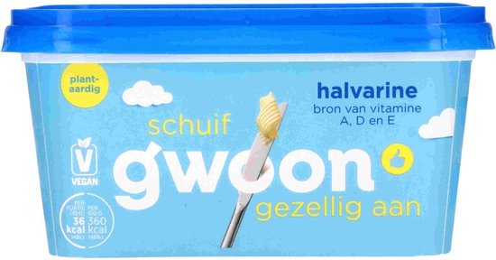 G'woon Halvarine 24 bakken x 500 gram | bol