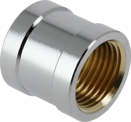 Bonfix Sok verchroomd draadfitting 3/8inch binnendraad RpRp | bol