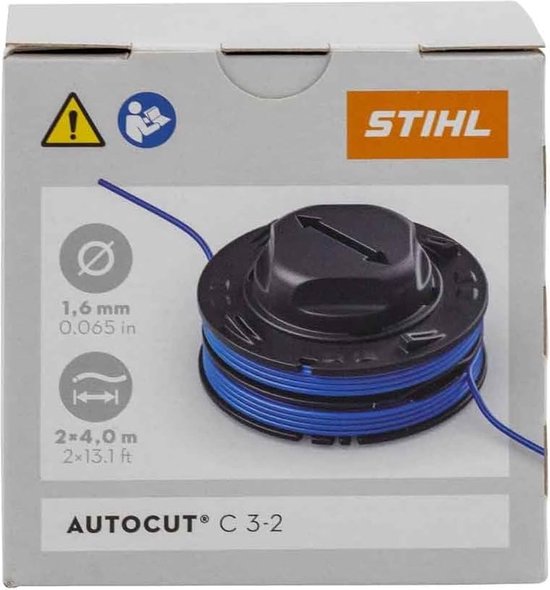 Stihl Spoelopzetstuk met draad voor AutoCut C 3-2 Ø 1,6 mm - 2 x 4,0 m ...