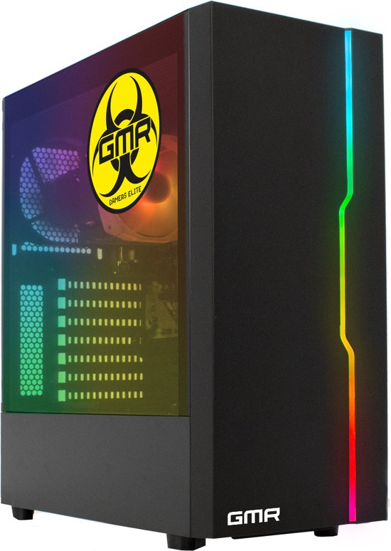 GMR R6 GamePC - AMD Ryzen 5 - 500GB M.2 SSD - Vega 7 - 8GB RAM | bol