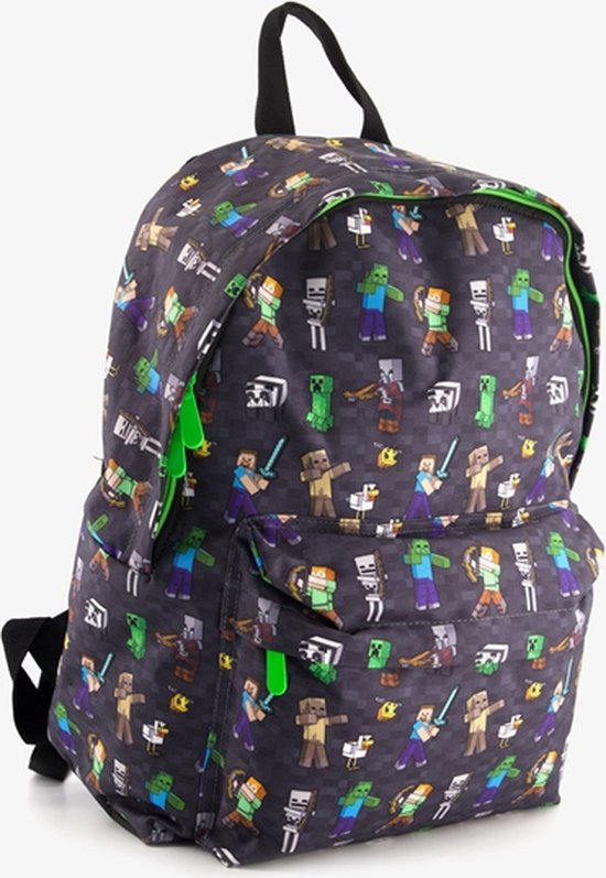 Minecraft rugzak zwart 17 liter | bol