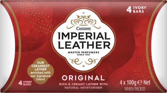 IMPERIAL LEATHER ORIGINAL ZEEP 4 x 90 G | bol