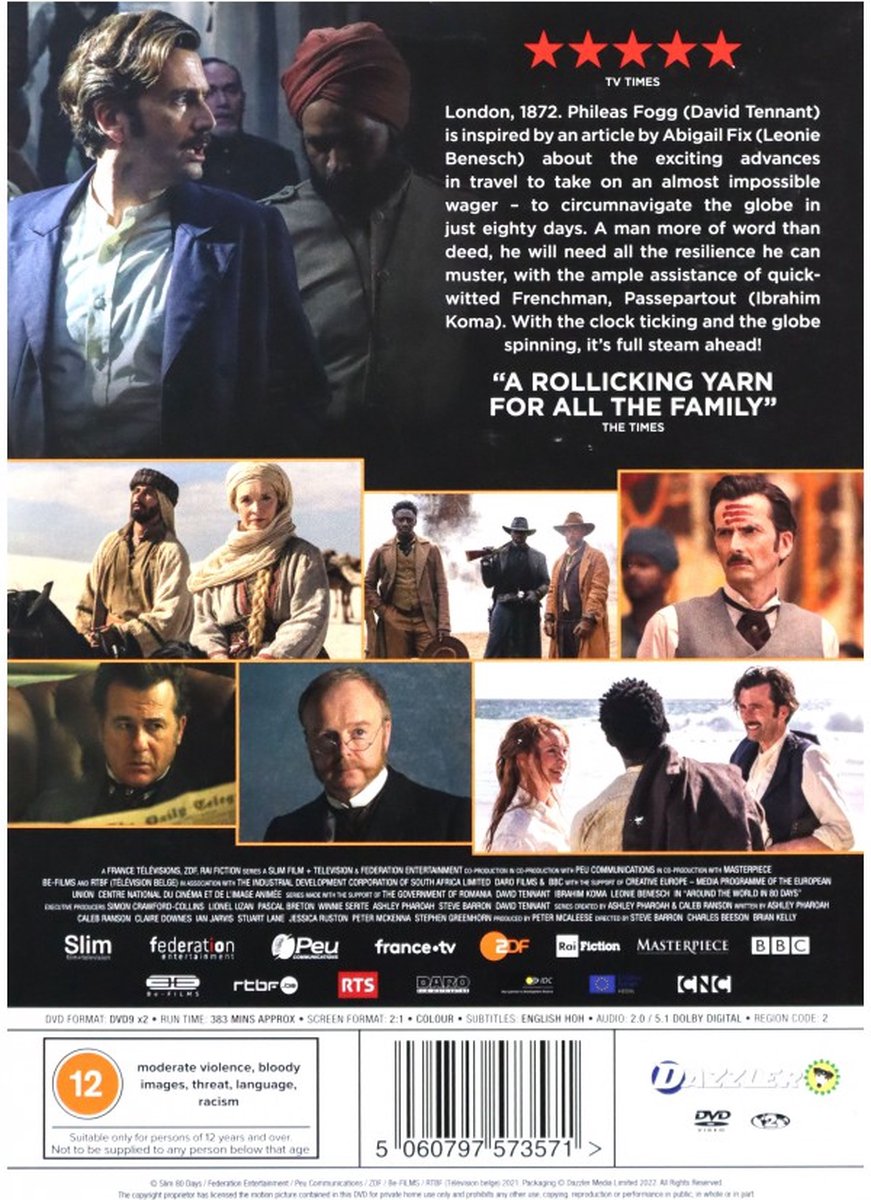 Around The World In 80 Days (DVD) (Dvd), Leon Clingman | Dvd's | bol