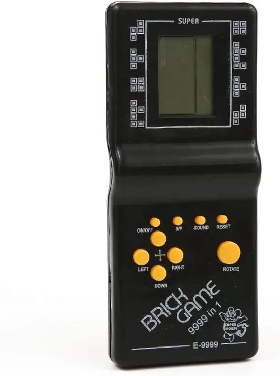 Retro Spelcomputer - Handheld game stick - Voor kinderen - Zwart | bol