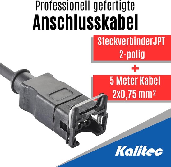 Connector, 2-polig, Tyco JPT, LED | bol