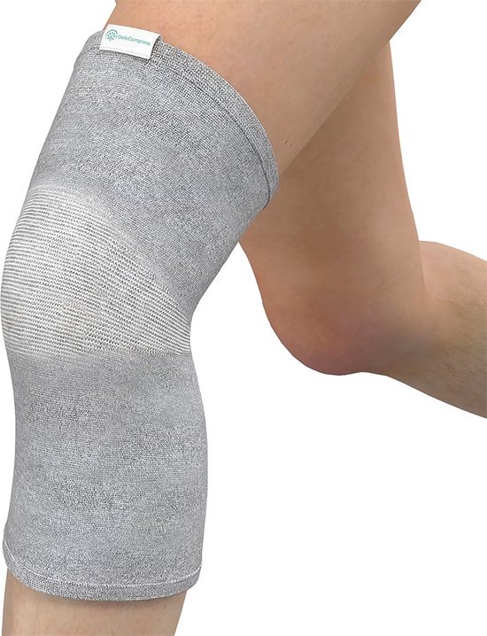 DailyCompress Premium Bamboe Compressie Kniebrace - Maat 3XL | bol